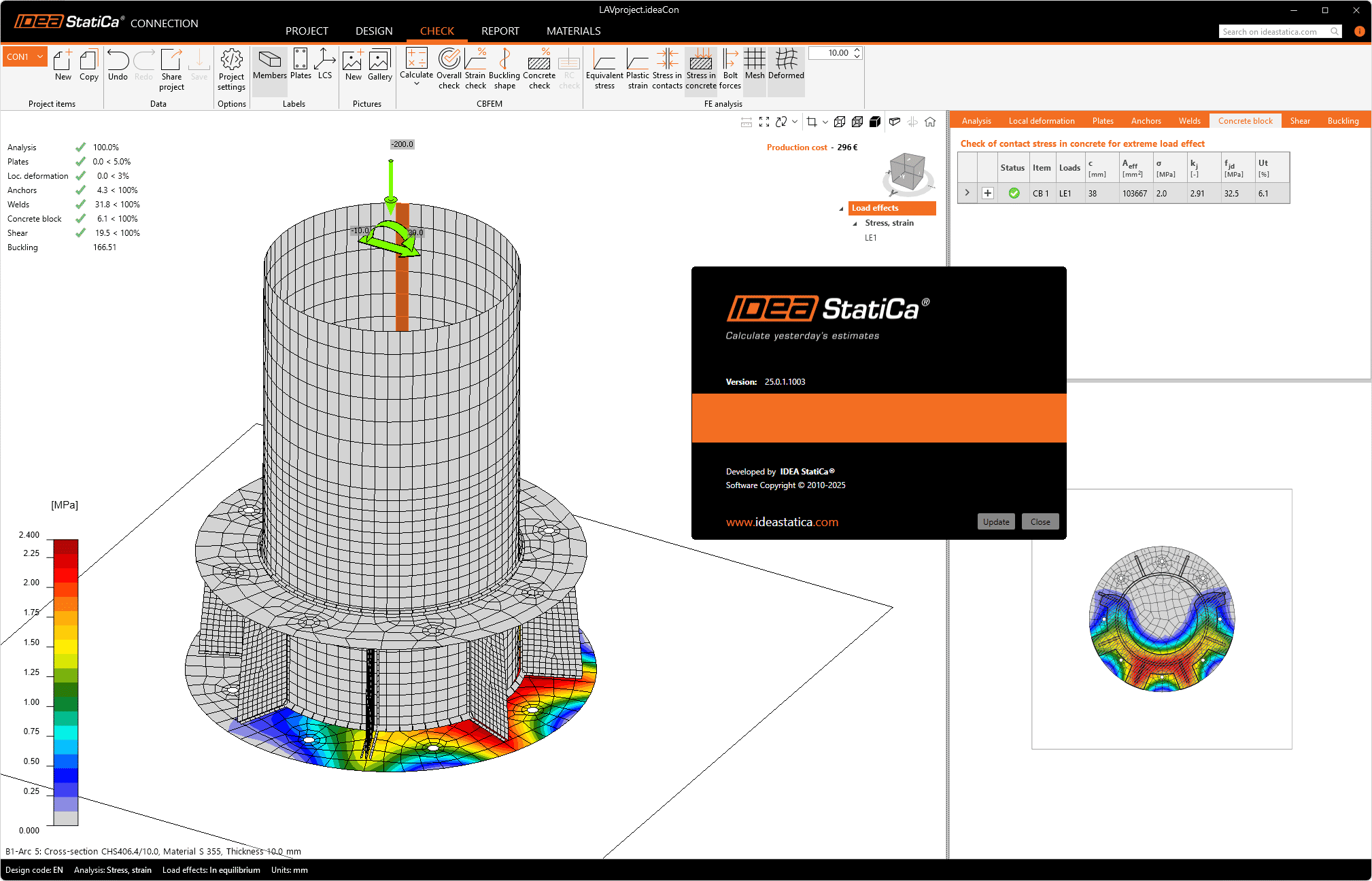 Download IDEA StatiCa 2025 v25.0.1.1003 x64 full license